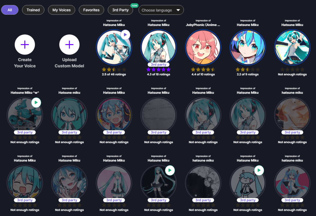 Hatsune Miku Voice Changer- Voice.ai