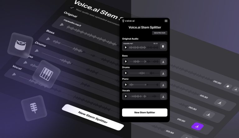Best Stem Audio Splitter- Voice.ai