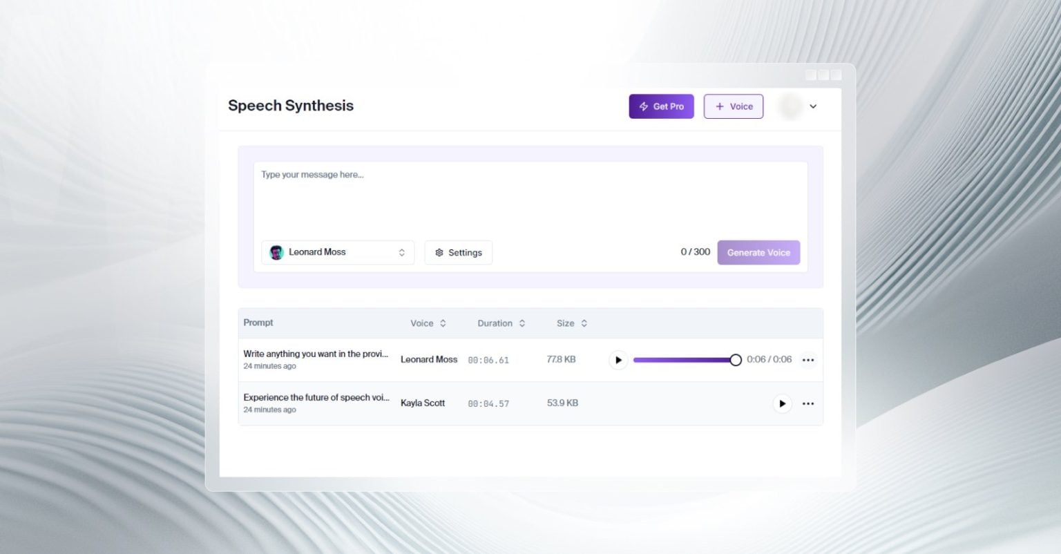 Siri Voice: Text to Speech Technology - Voice.ai