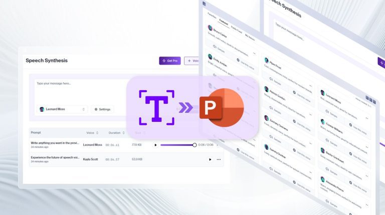 Text to Speech for PowerPoint Presentations - Voice.ai