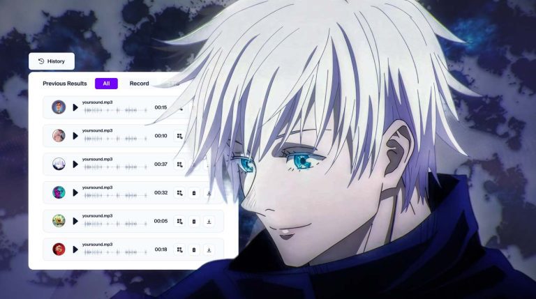 Free Gojo AI Voice Generator - Voice.ai