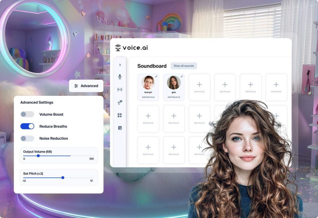 Girl Soundboard: Your Favorite Sounds in One Place - Voice.ai