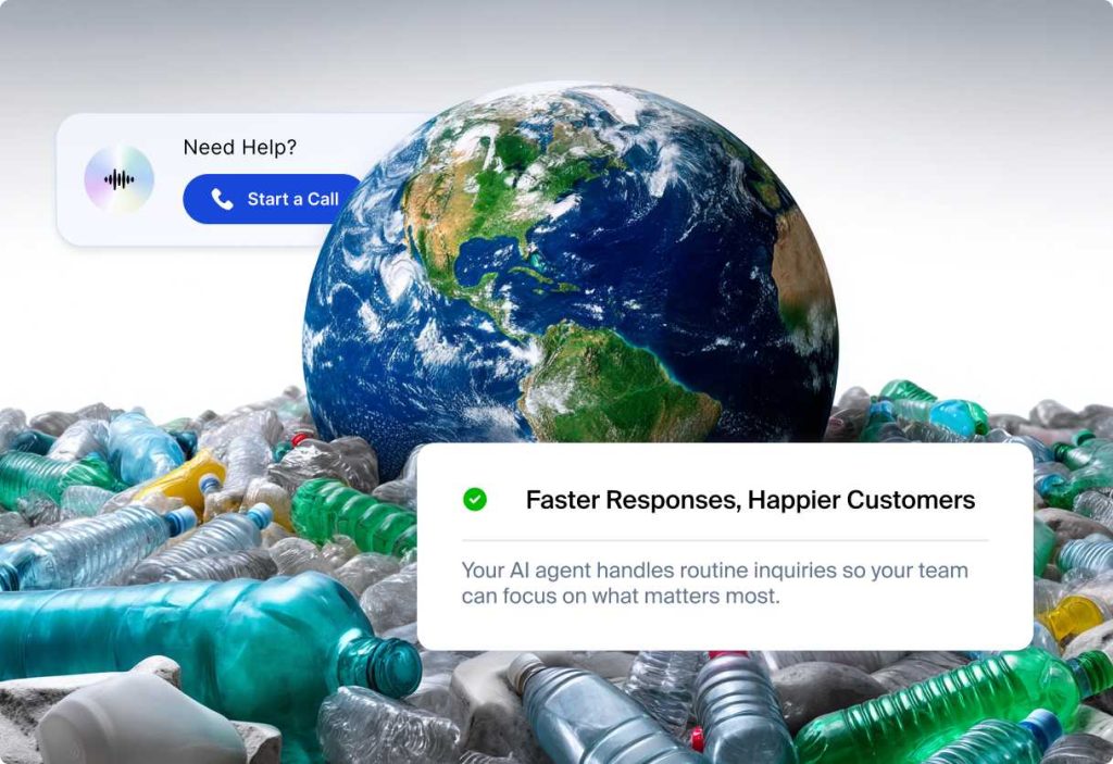AI Solutions for Waste Management - Voice.ai Platform