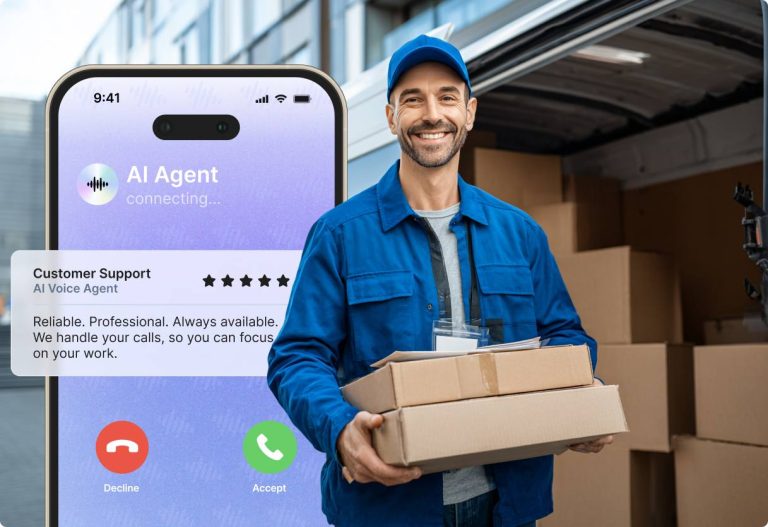 AI Voice Agents for Couriers - Voice.ai