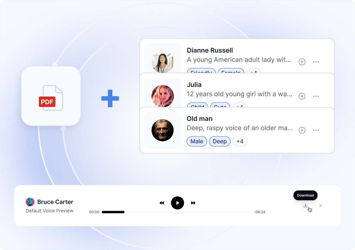 PDF Text To Speech That Sounds Real | Voice.ai