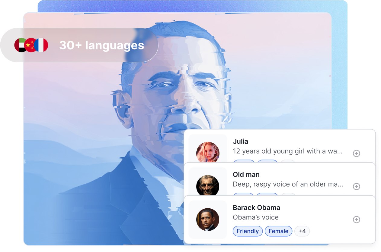 Barack Obama AI Voice Generator – Try It Free | Voice.ai